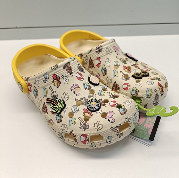 CROCS | Shoes | Crocs Classic Spring Break Vacation Beach Pool Party ...